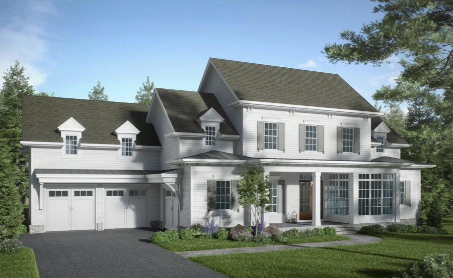 Amelia House Plan | Colonial Revival Home Design